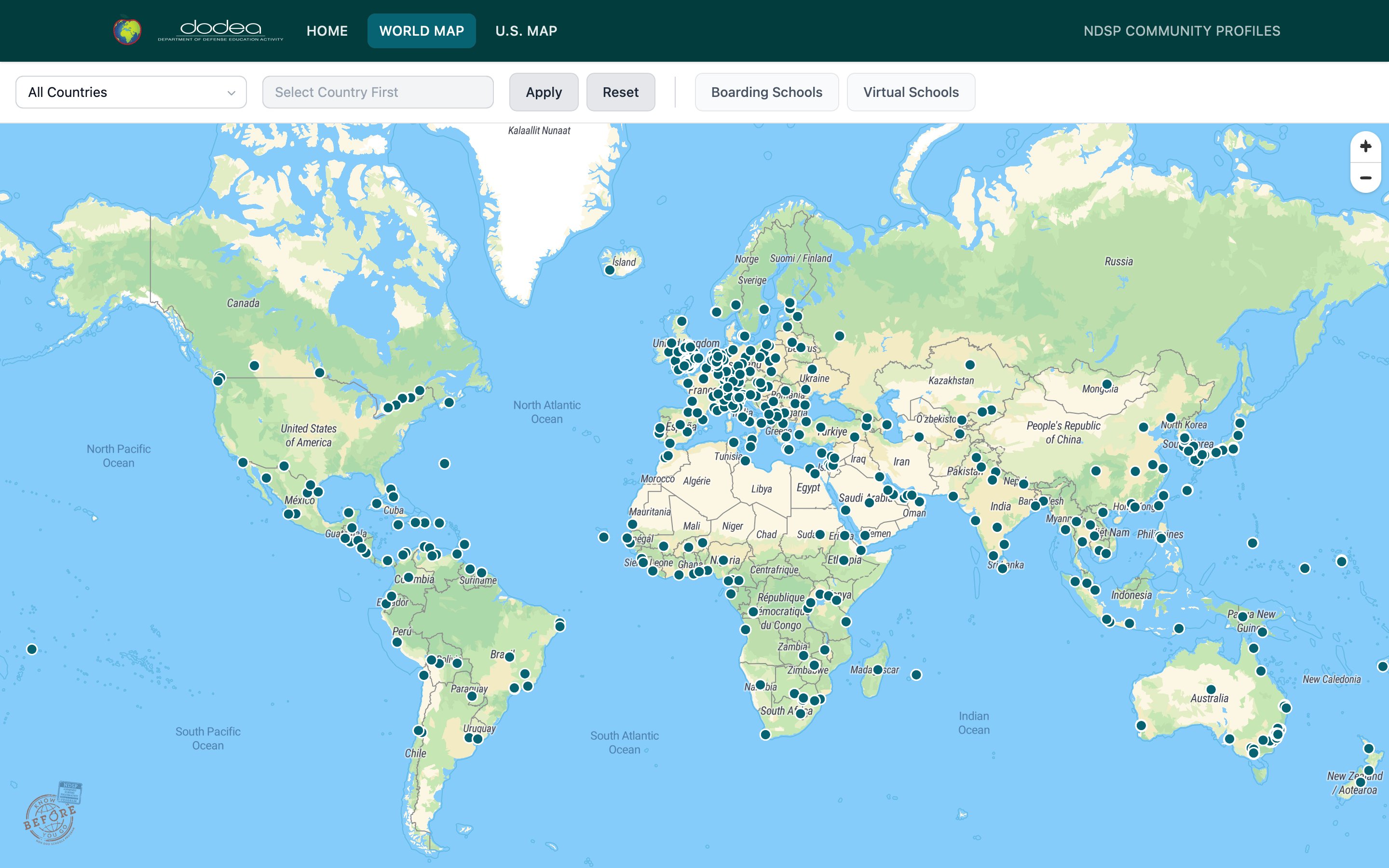 NDSP Maps